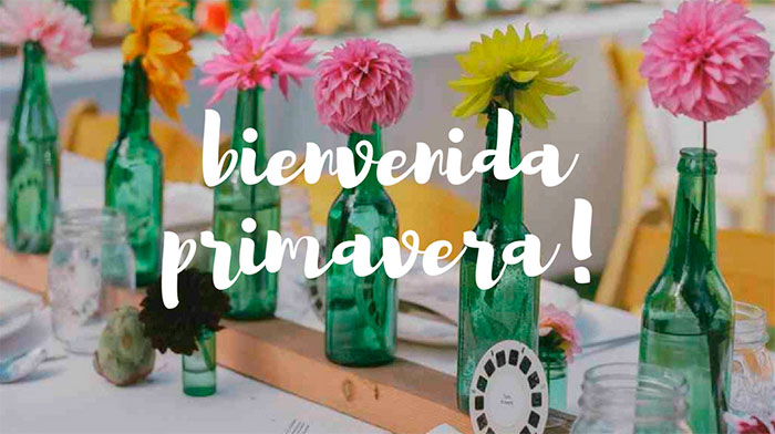 Decoración en primavera - ideas - tendencias - eventos